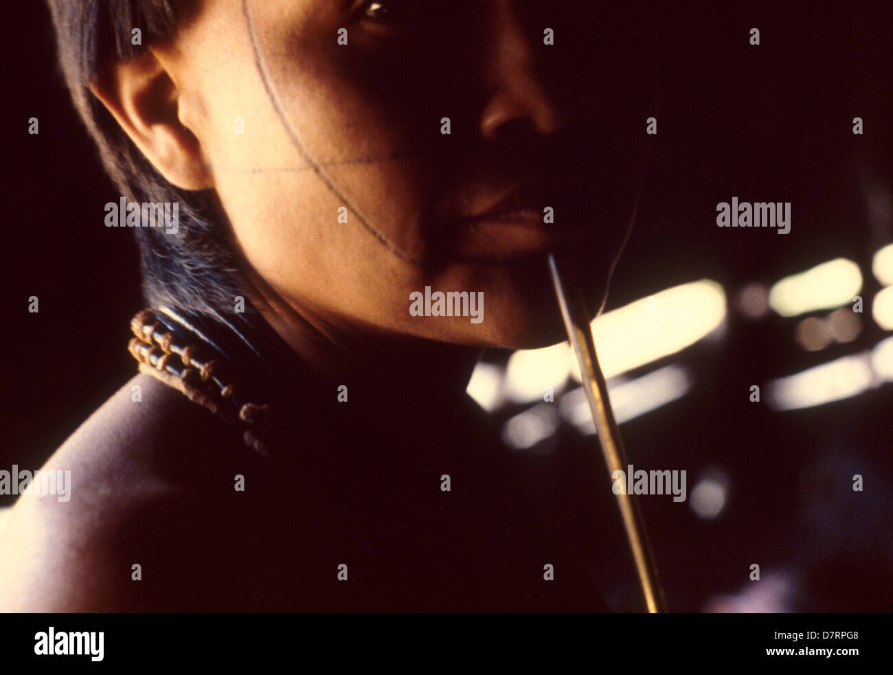 Suruí do Tocantins indigenous people, Amazon rain forest, Brazil Stock ...