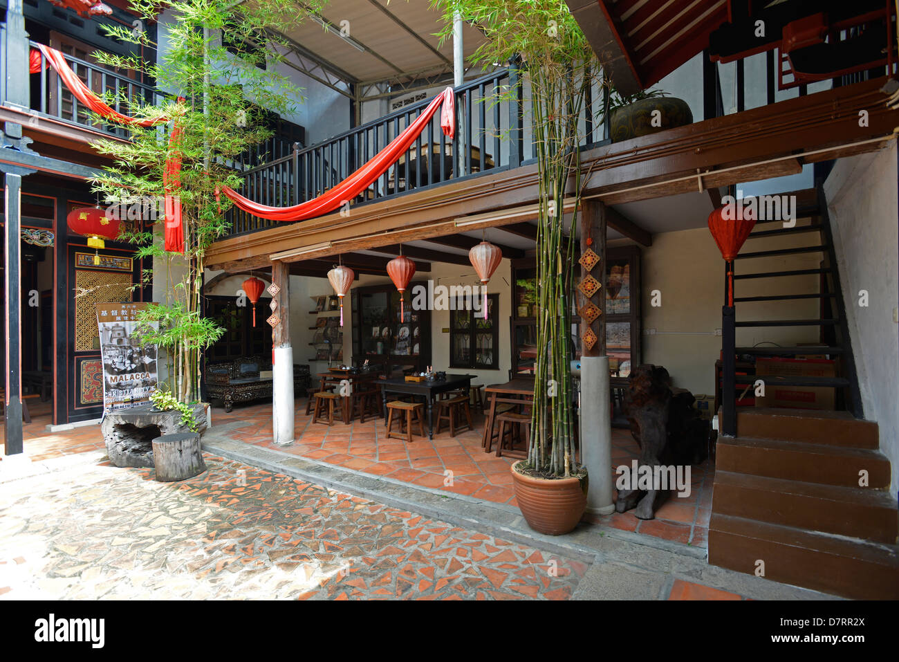 Asia Malaysia Malacca Cheng Ho Museum and Tea House Stock Photo - Alamy