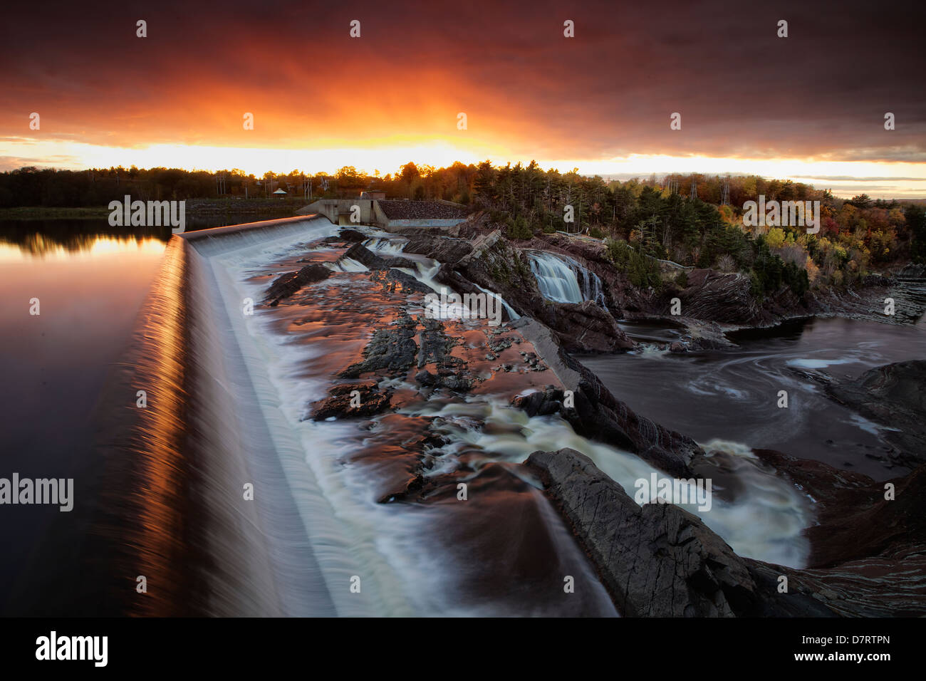 A water fall Stock Photo - Alamy