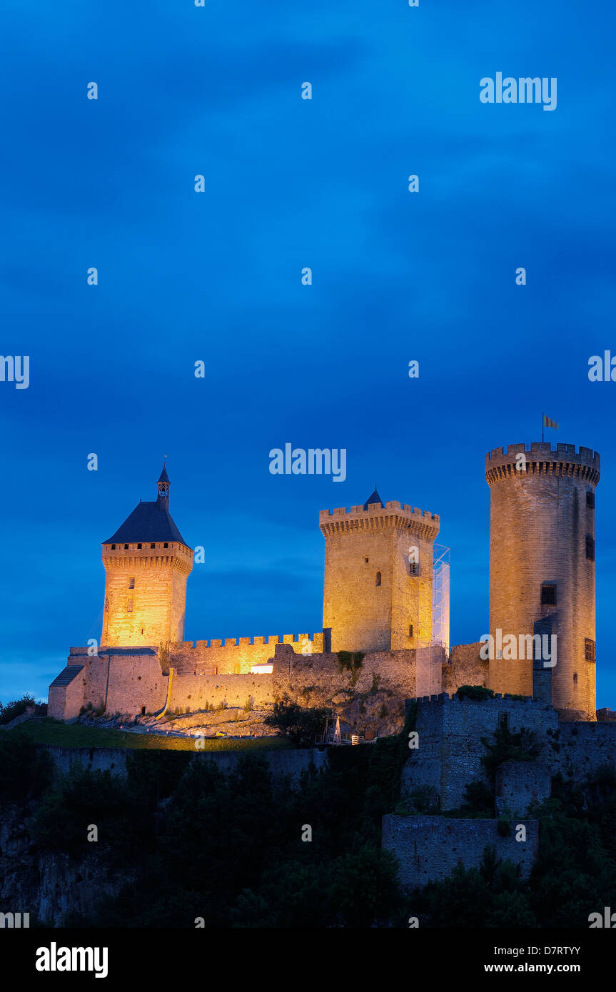 Chateau de foix castle hi-res stock photography and images - Alamy