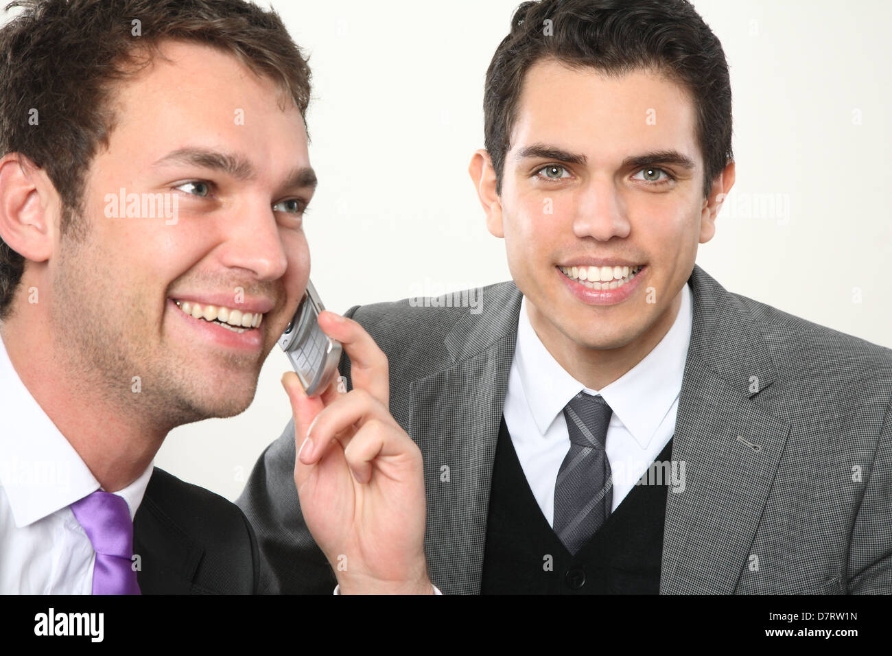 two business man Stock Photo - Alamy