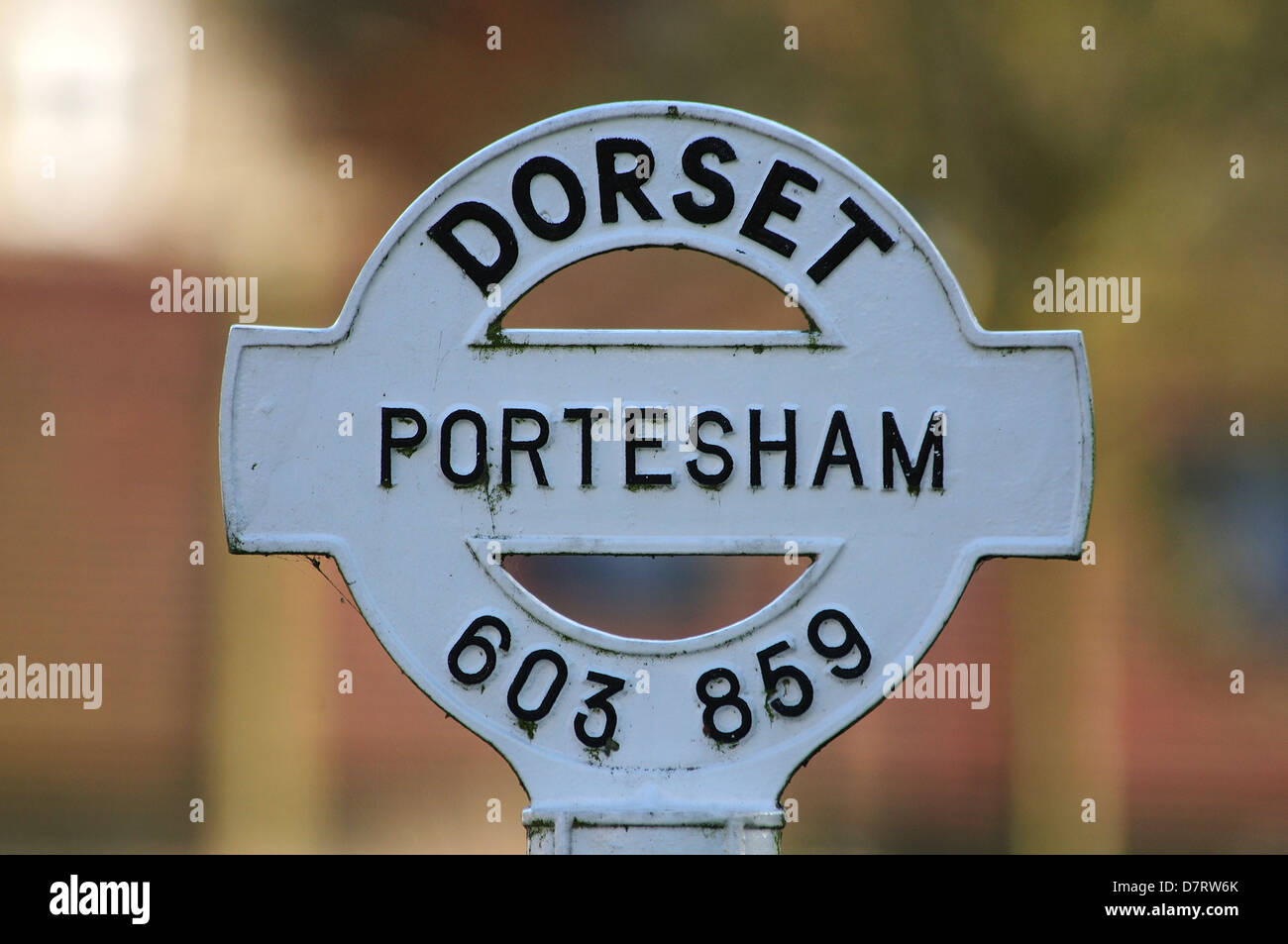 The finial on a traditional Dorset fingerpost Stock Photo - Alamy