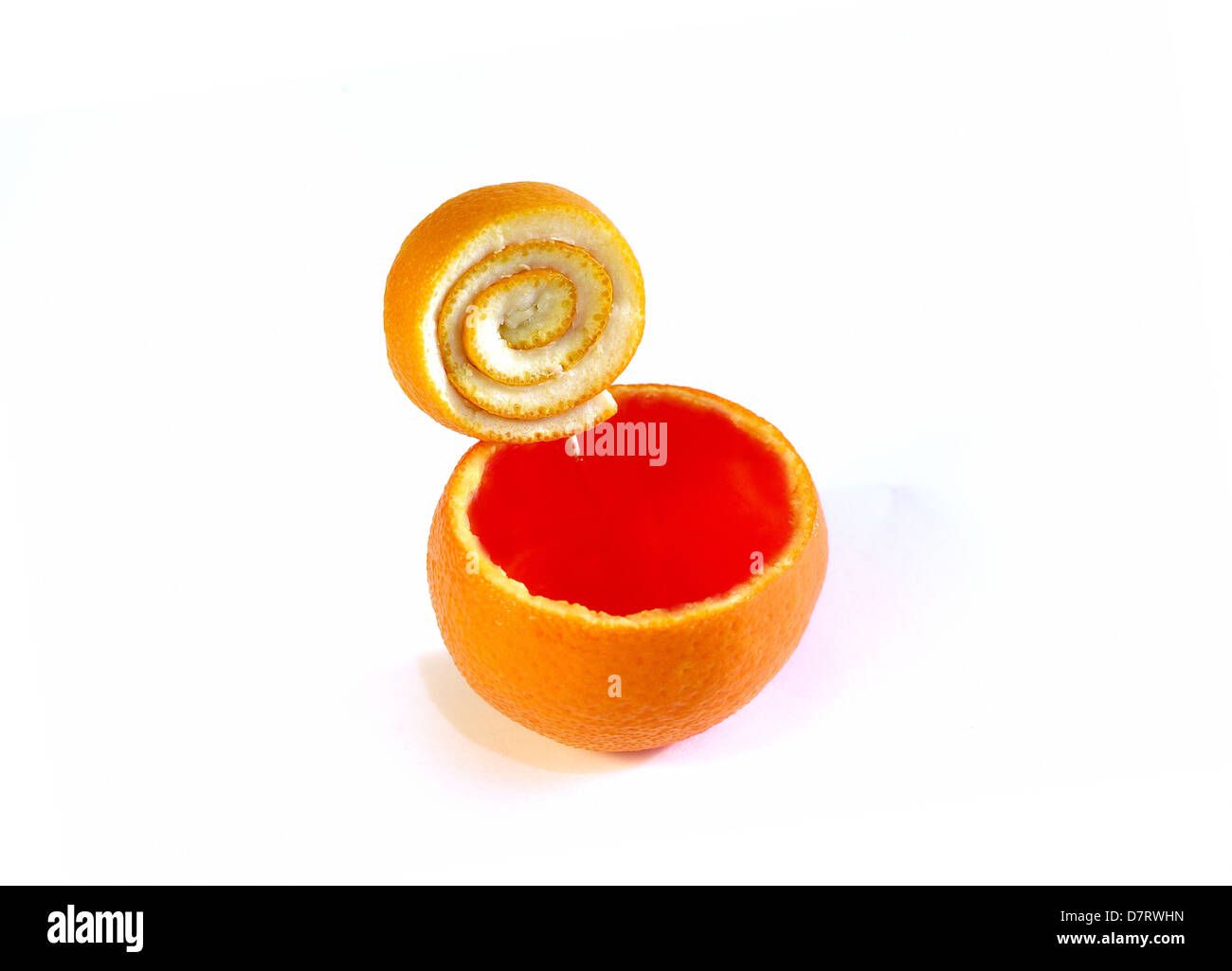 Orange flavored jelly Stock Photo - Alamy