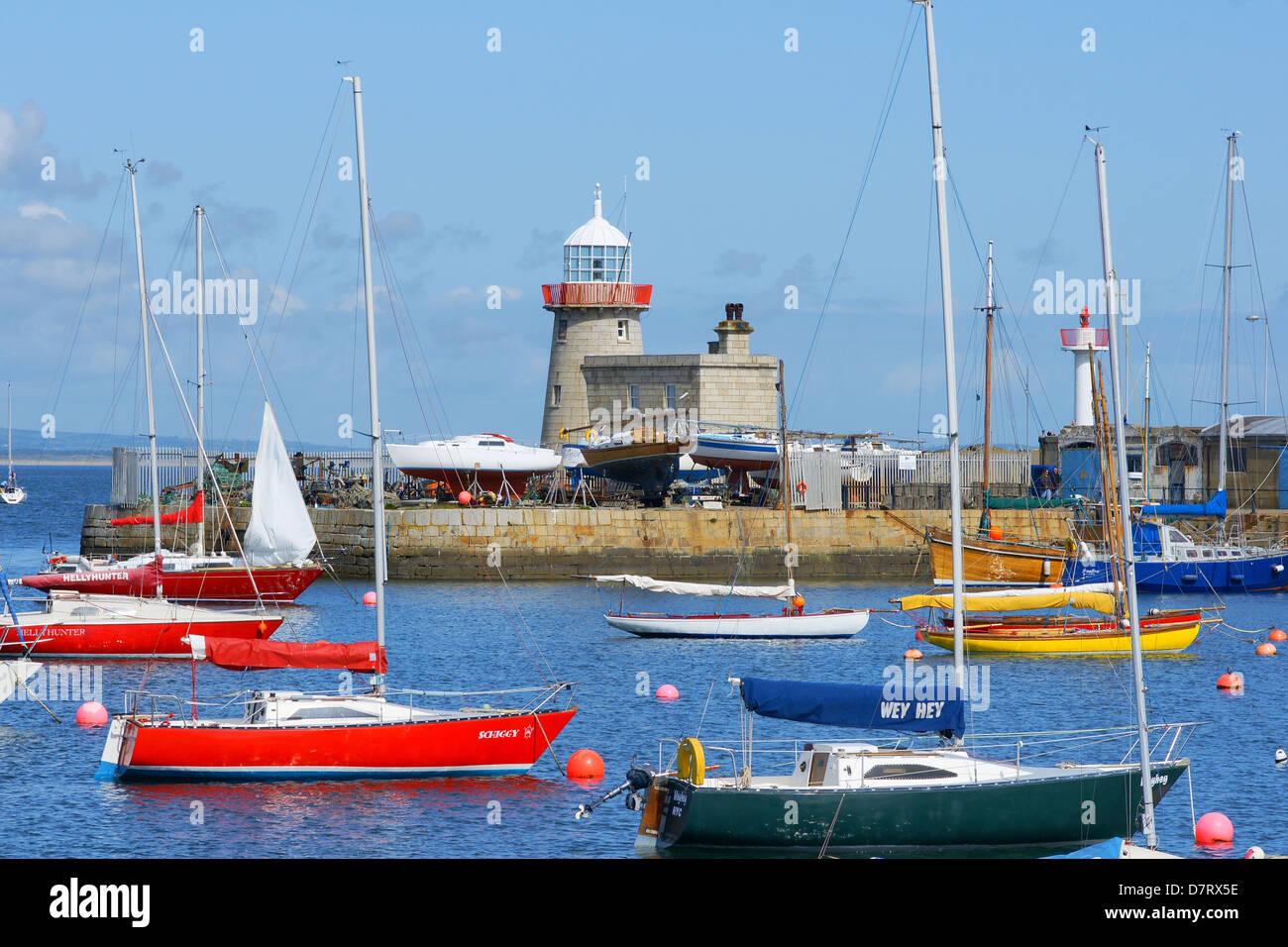 Port of Howth Stock Photo - Alamy
