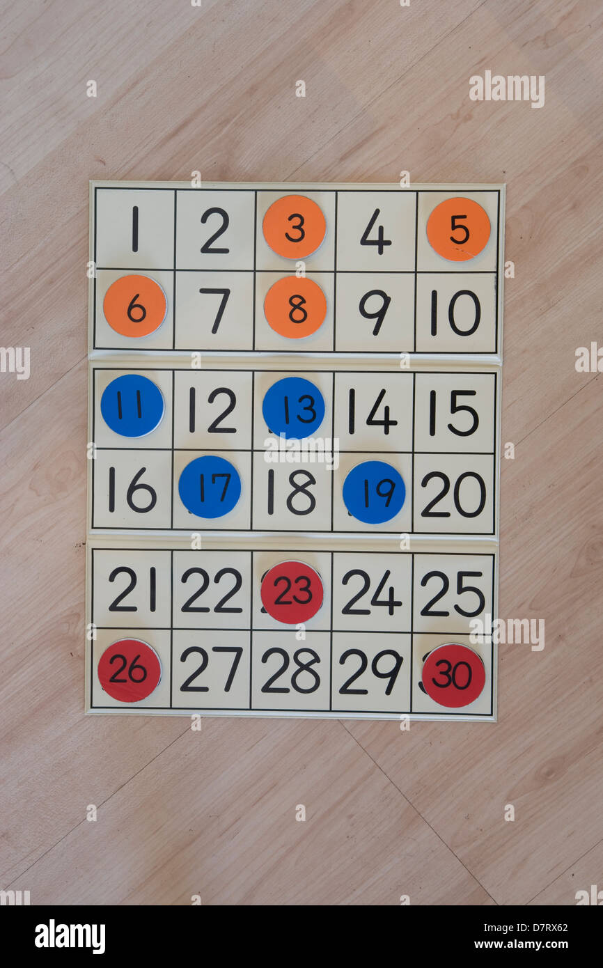 math numeracy exercise Stock Photo - Alamy