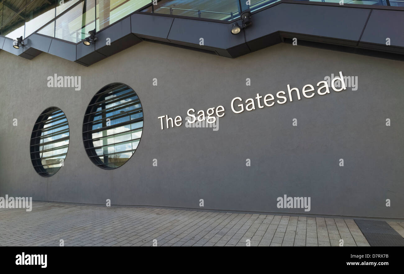 The Sage Gateshead Music Concert Hall Stock Photo - Alamy