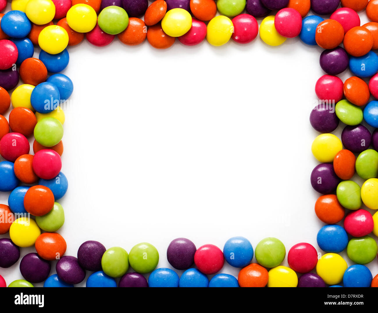 Colorful Candy Borders And Frames