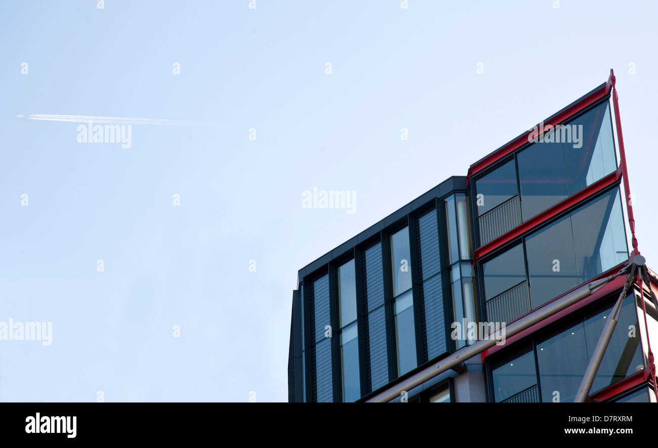 Modern glass building, London, UK Stock Photo - Alamy