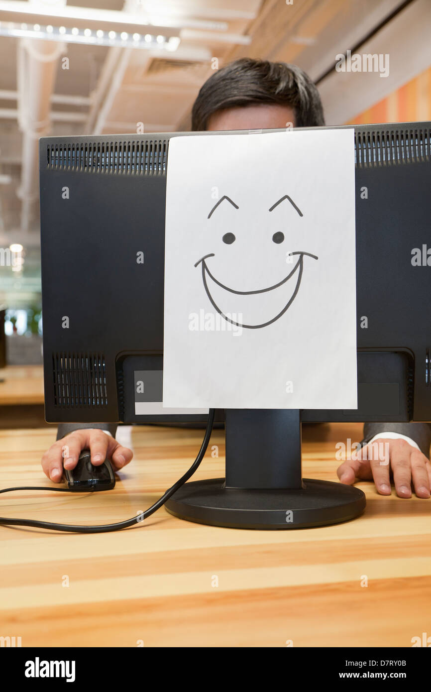 Computer smiley face hi-res stock photography and images - Alamy