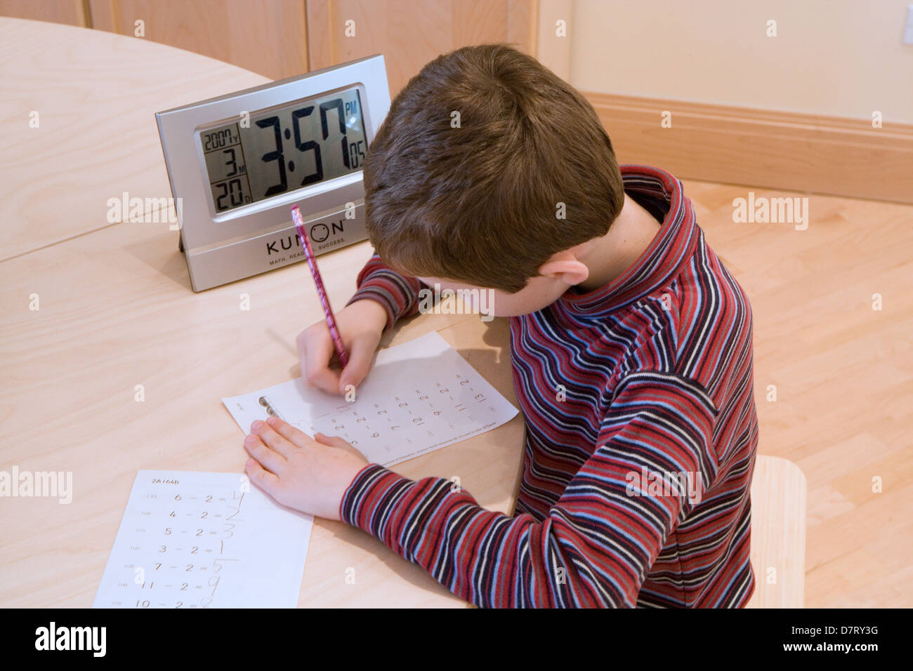 Maths exercise hi-res stock photography and images - Alamy
