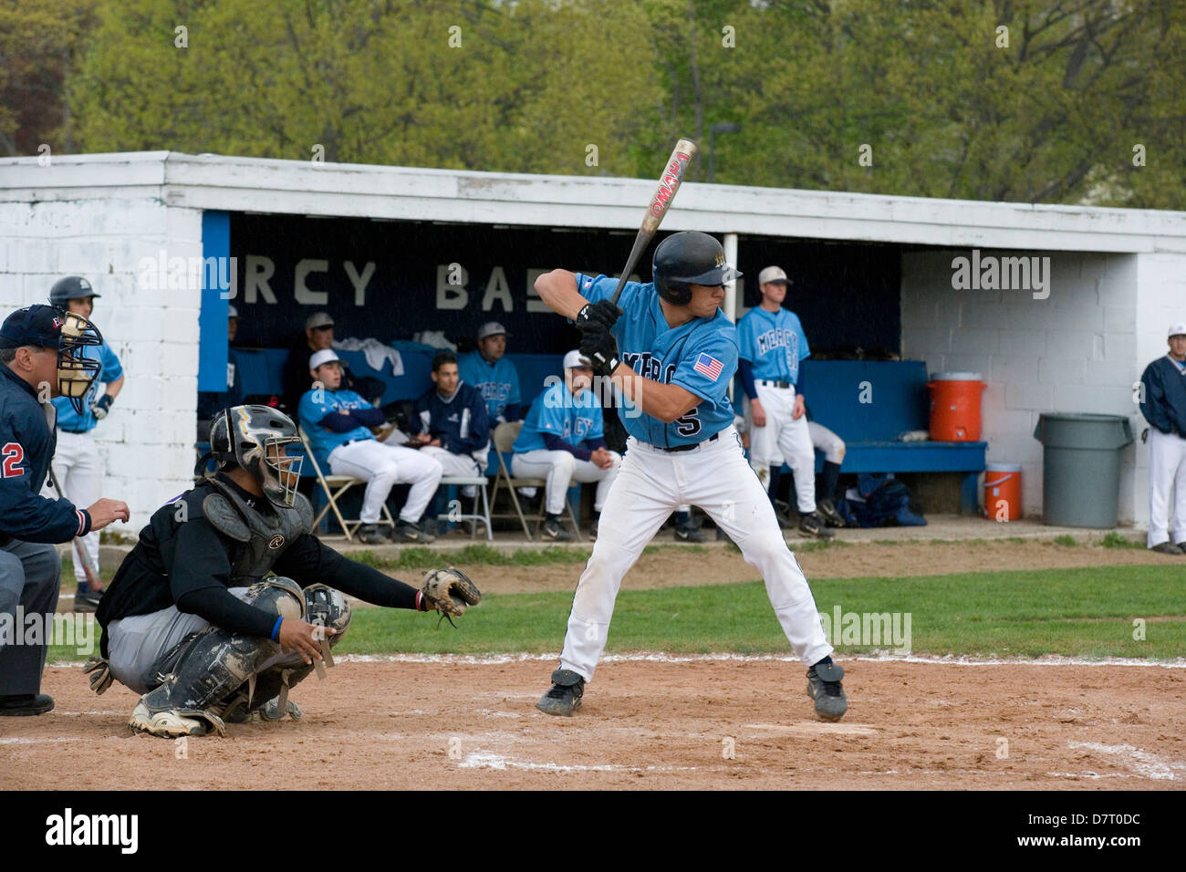 US College baseball game Stock Photo - Alamy