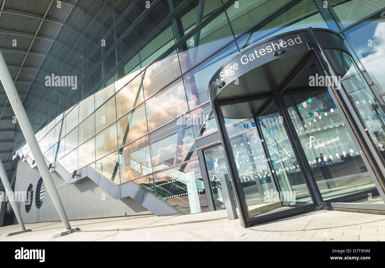 The Sage Gateshead Music Concert Hall Stock Photo - Alamy