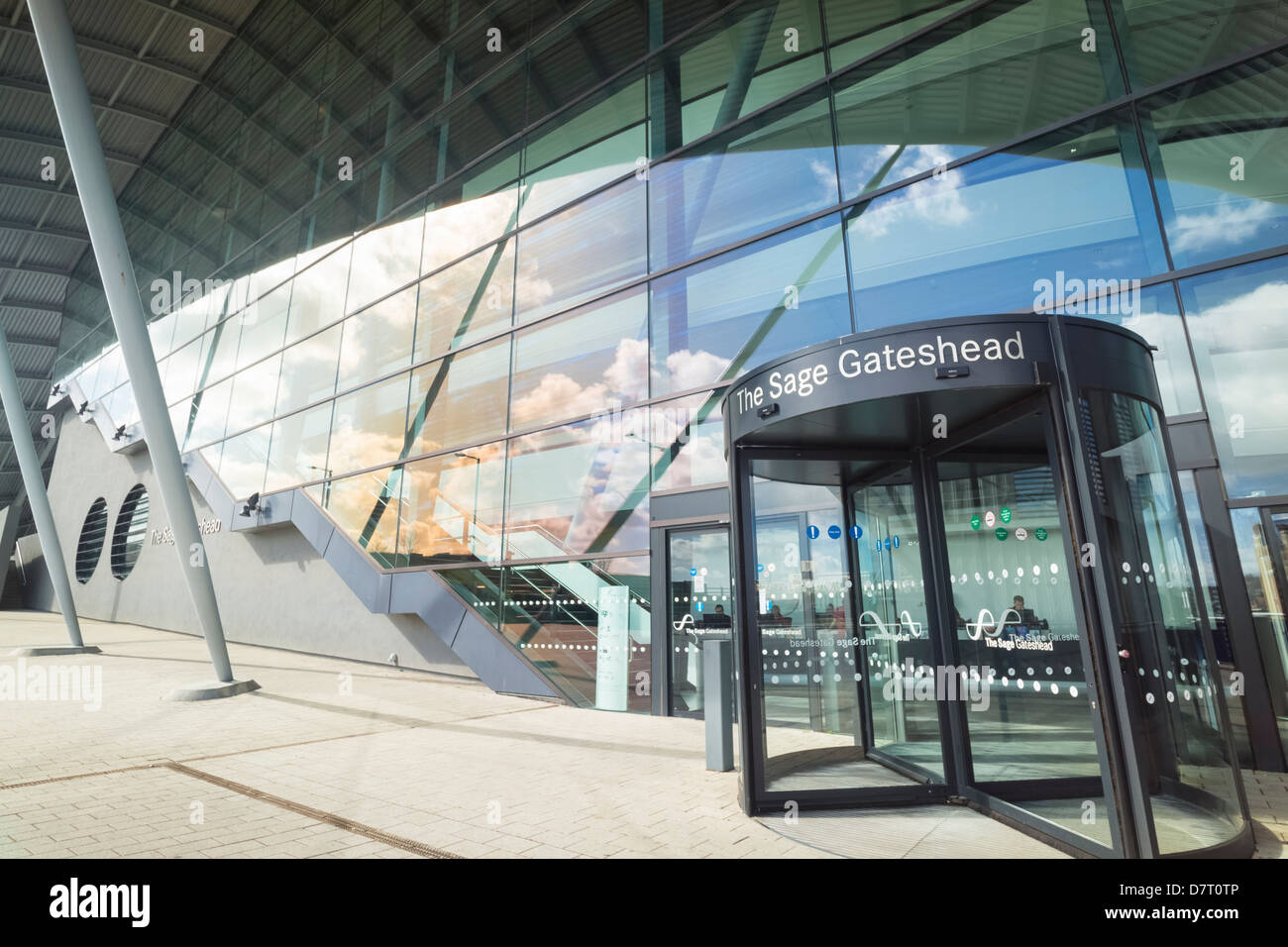 The Sage Gateshead Music Concert Hall Stock Photo - Alamy