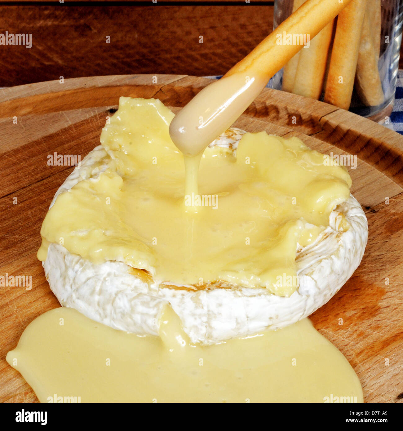 Baked camembert cut out hi-res stock photography and images - Alamy
