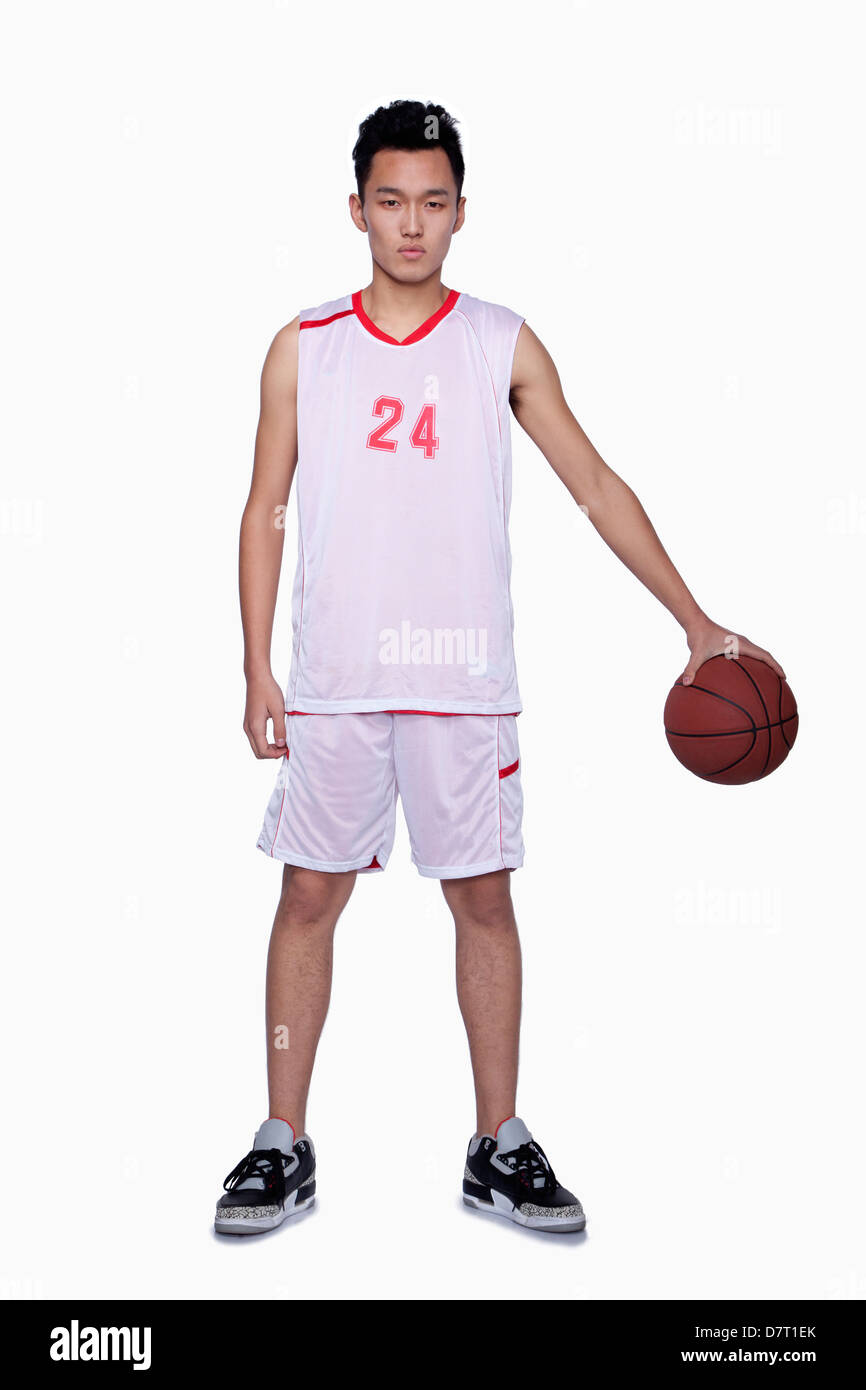 Portrait of Basketball Player Stock Photo - Alamy