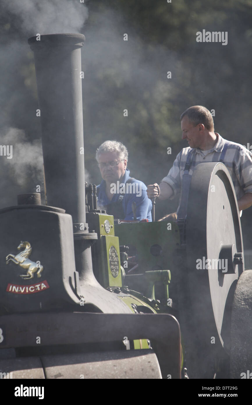 steam engine at Annual Cromford Steam Rally, derbsyhire,England Stock ...