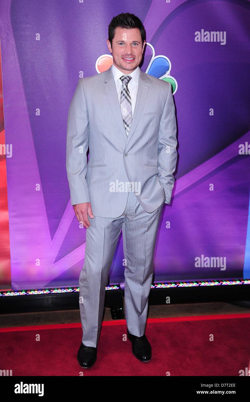 New York, USA. 13th May, 2013. Nick Lachey at arrivals for NBC Upfront ...