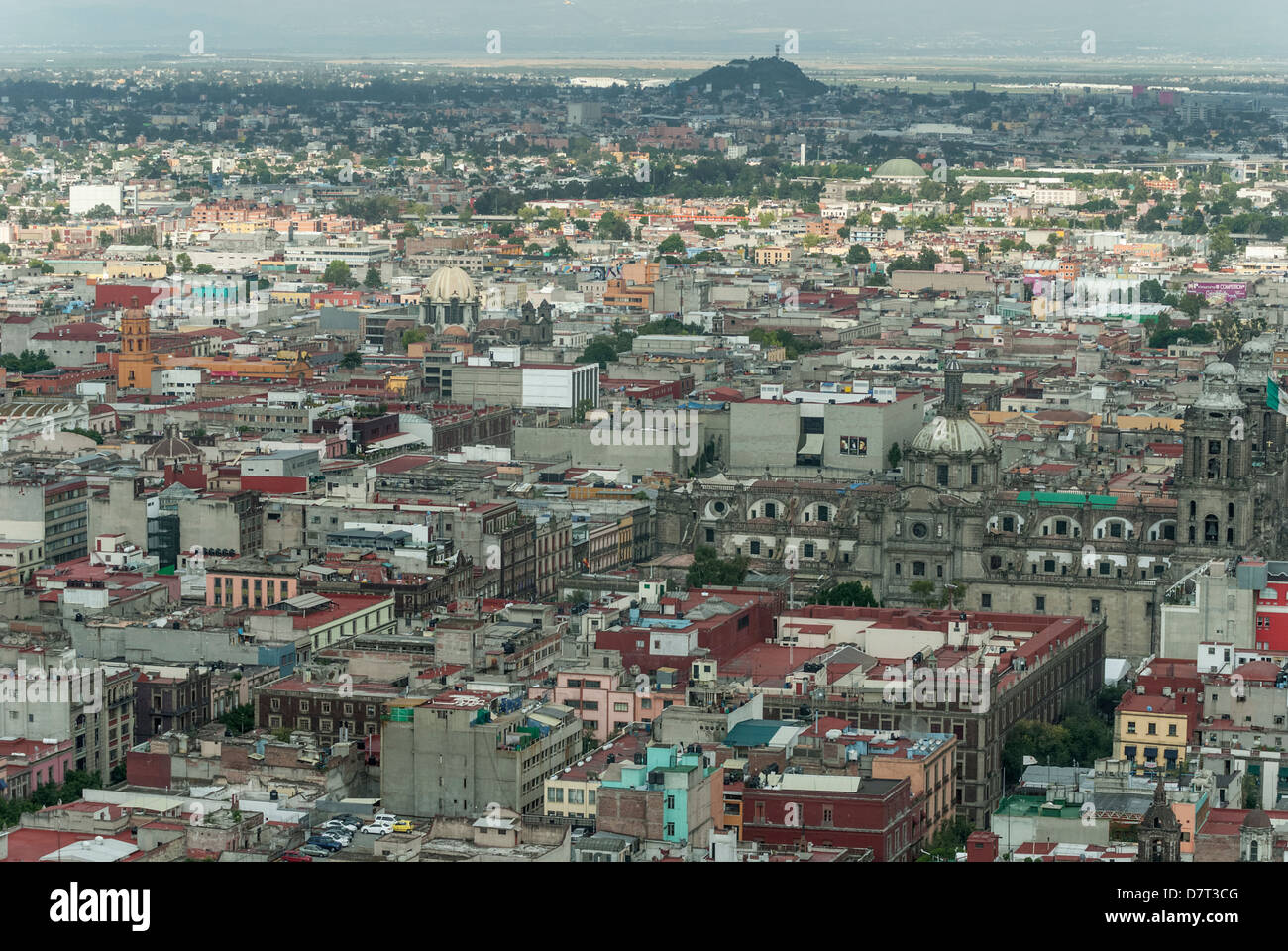Mexico, Federal District, Mexico City, view from the Tower Latino ...