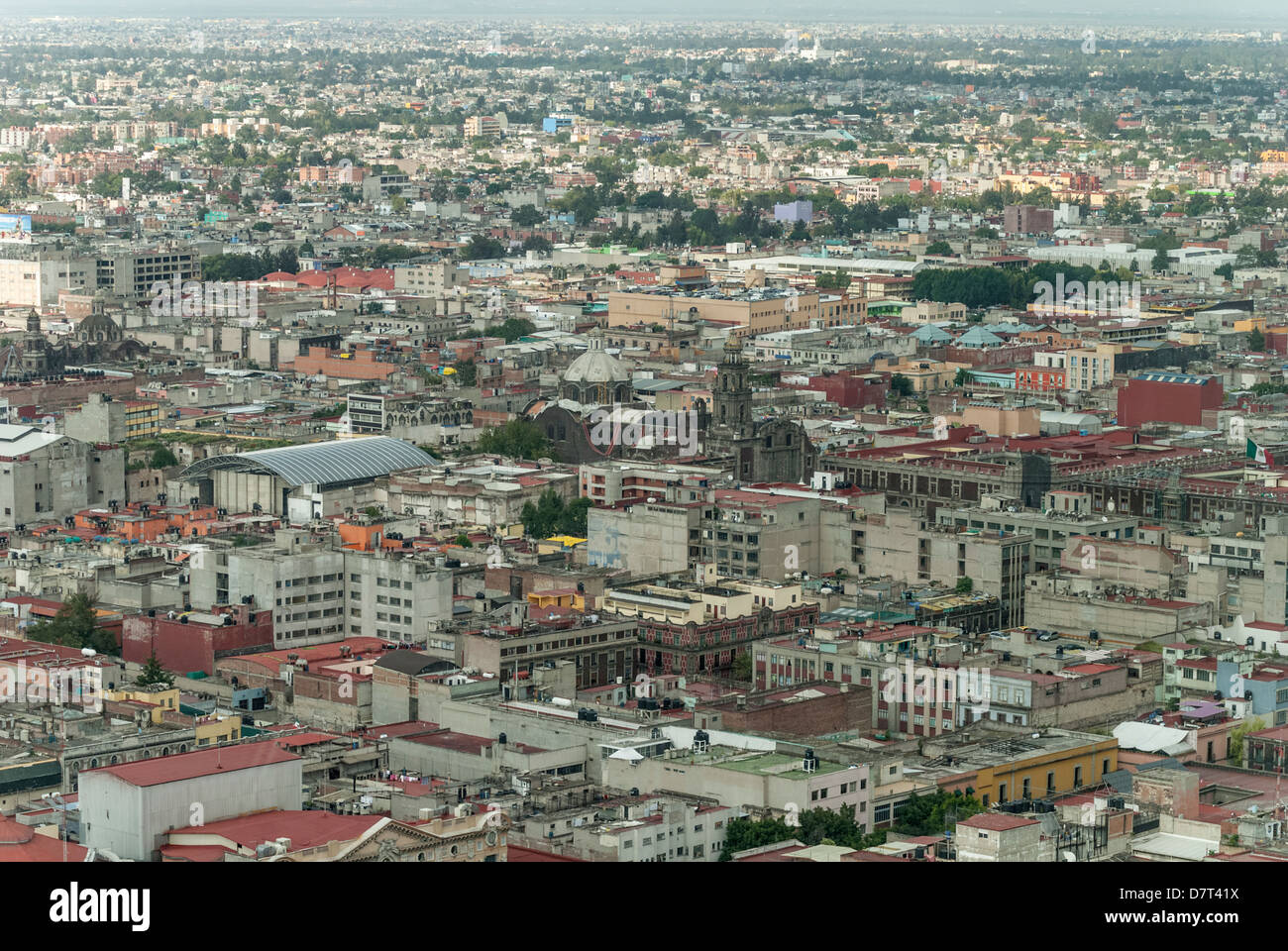 Mexico, Federal District, Mexico City, view from the Tower Latino ...