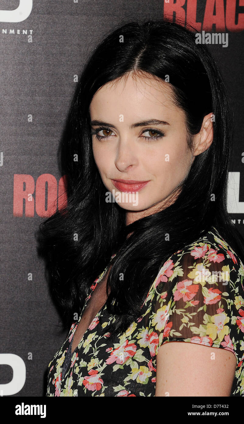 KRYSTEN RITTER US film actress in May 2013. Photo Jeffrey Mayer Stock ...