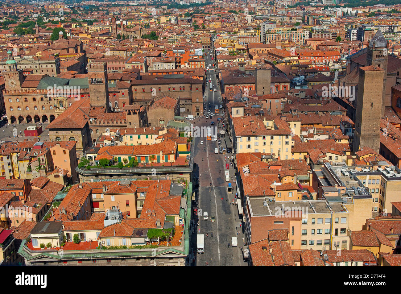 Bologna aerial hi-res stock photography and images - Alamy