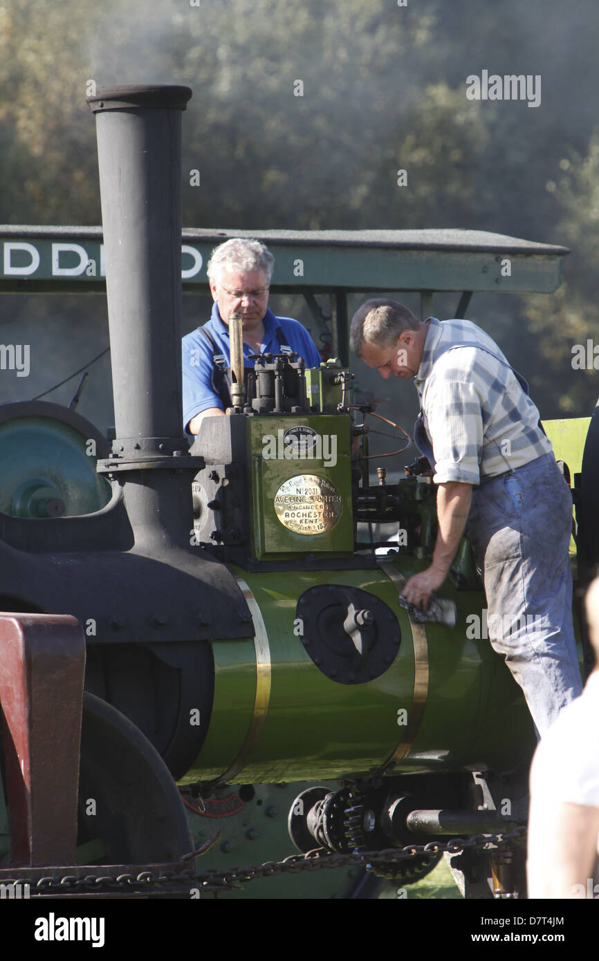 steam engine at Annual Cromford Steam Rally, derbsyhire,England Stock ...