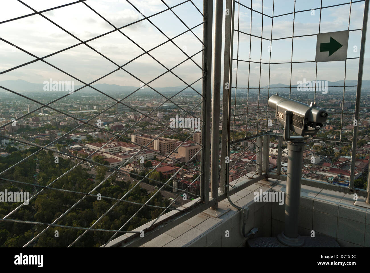 Mexico, Federal District, Mexico City, view from the Tower Latino ...