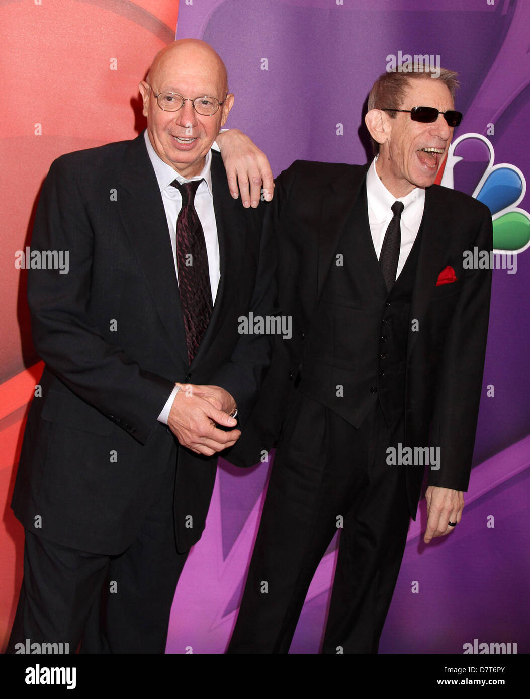 New York, USA. 13th May, 2013. Actors DANN FLOREK and RICHARD BELZER ...