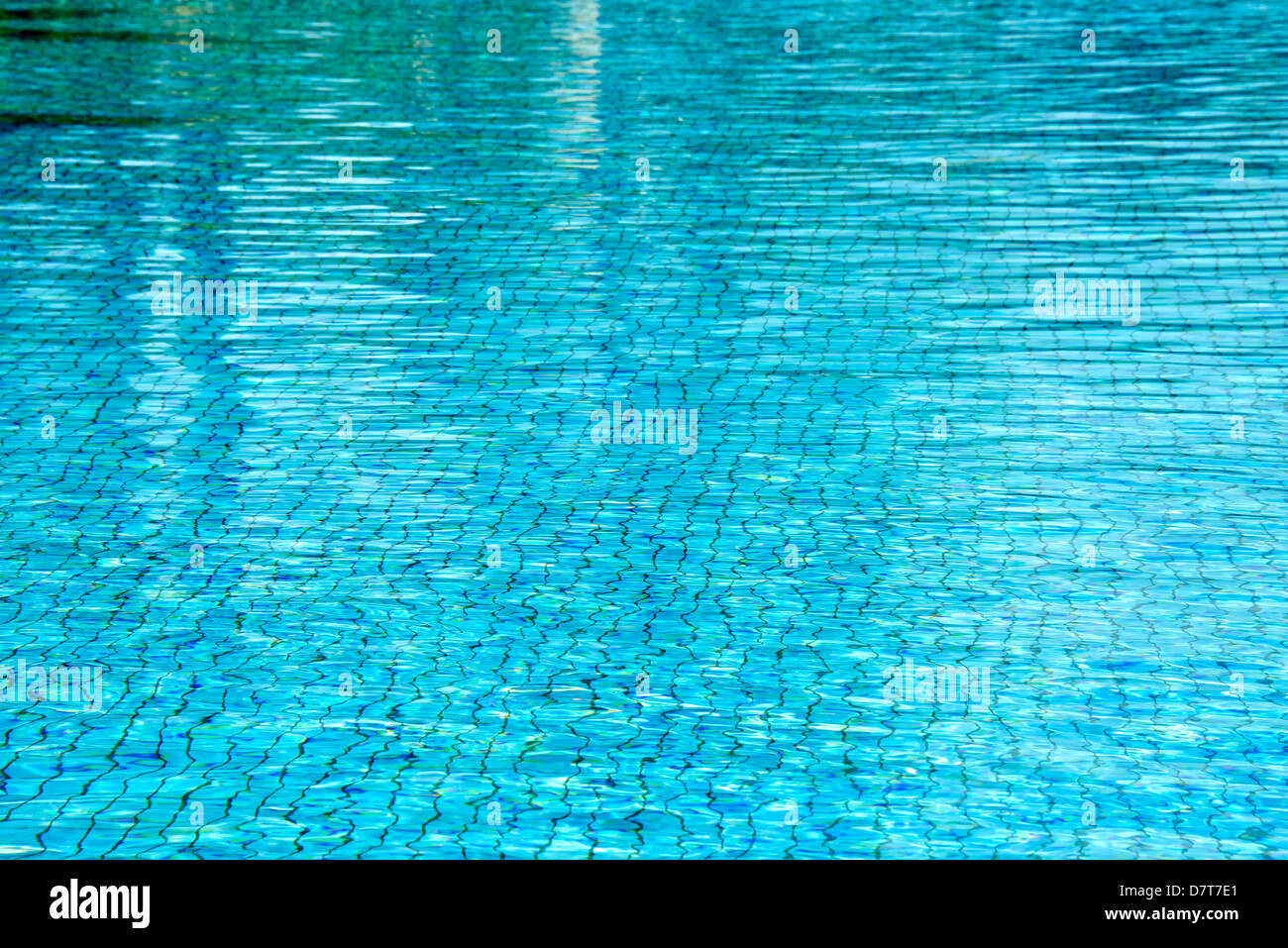 Blue swimming pool water background Stock Photo - Alamy