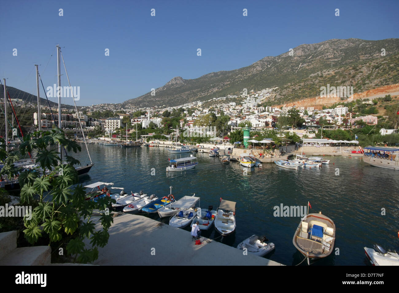 View harbour in kalkan turkey hi-res stock photography and images - Alamy