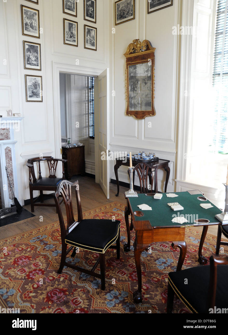Governor's Palace card room Colonial Williamsburg Virginia,Governor's ...