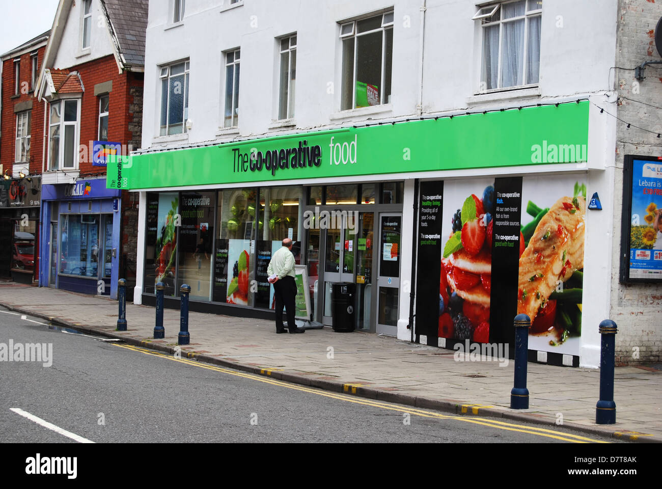 Co-op Mumbles prior to relocation number 3330 Stock Photo - Alamy