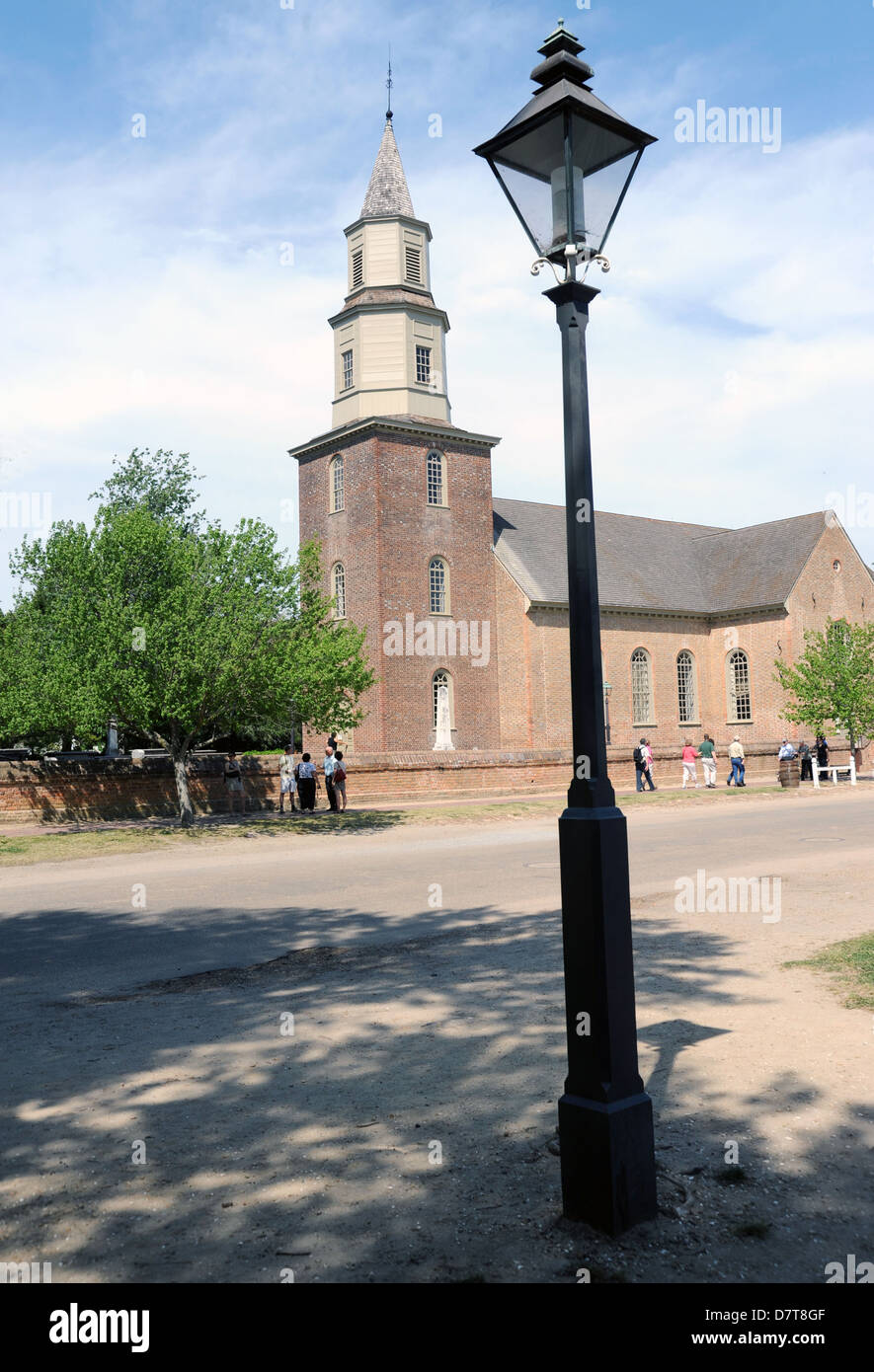 Bruton Parish Church Colonial Williamsburg Virginia 1674, Reverend ...