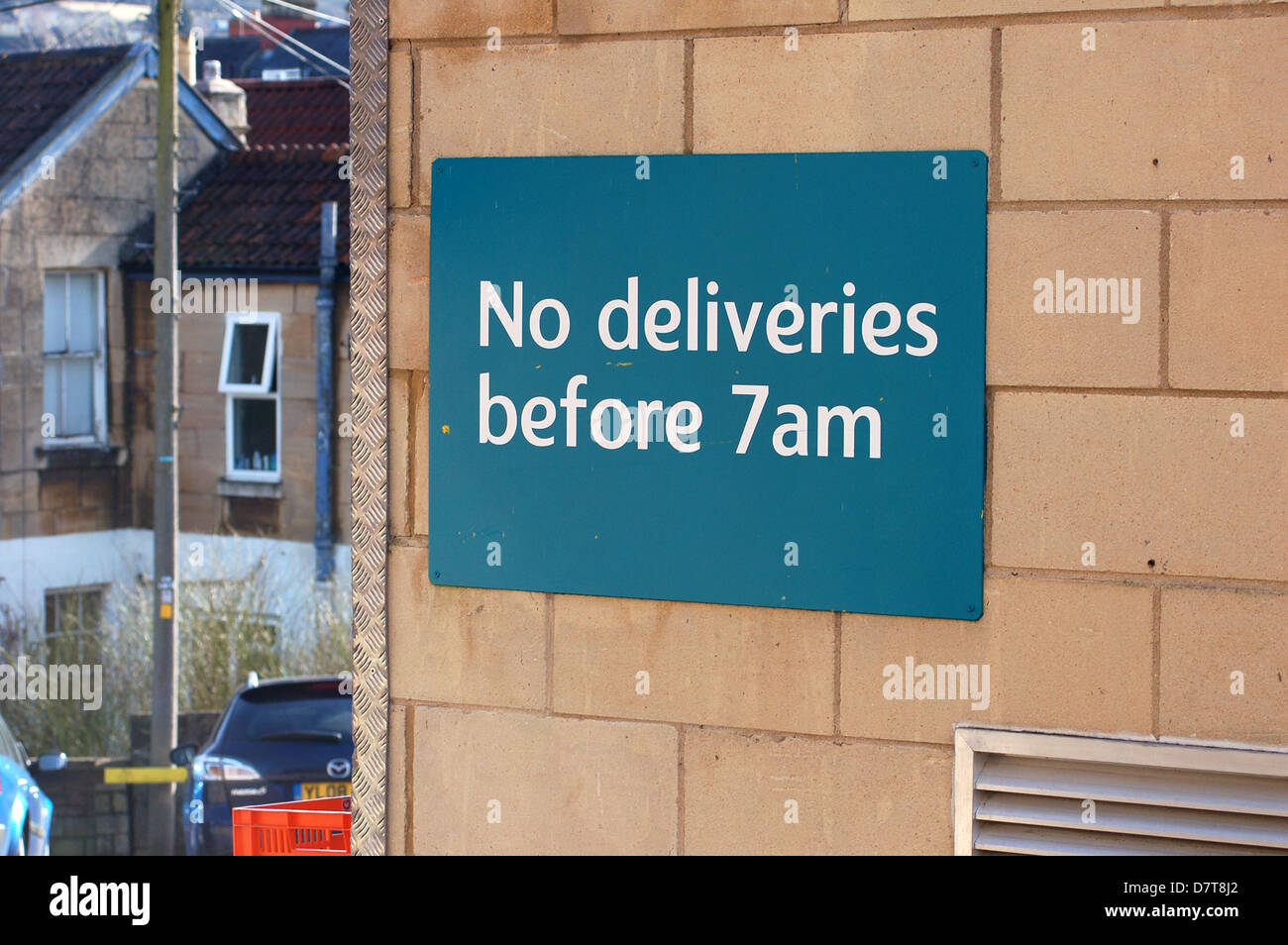 Curfew notice number 3326 Stock Photo - Alamy