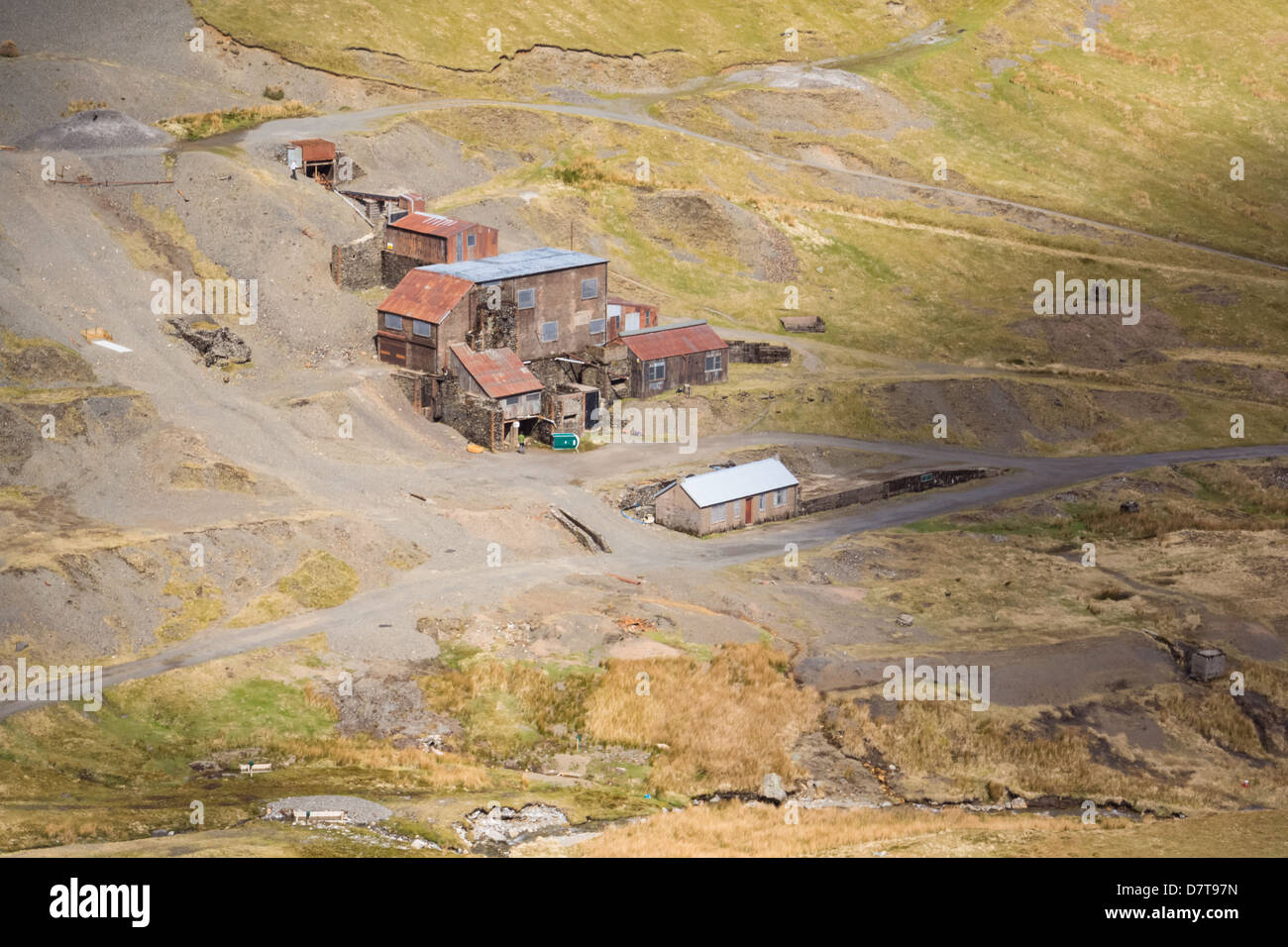 Force Crag Mine in the Lake District Stock Photo - Alamy