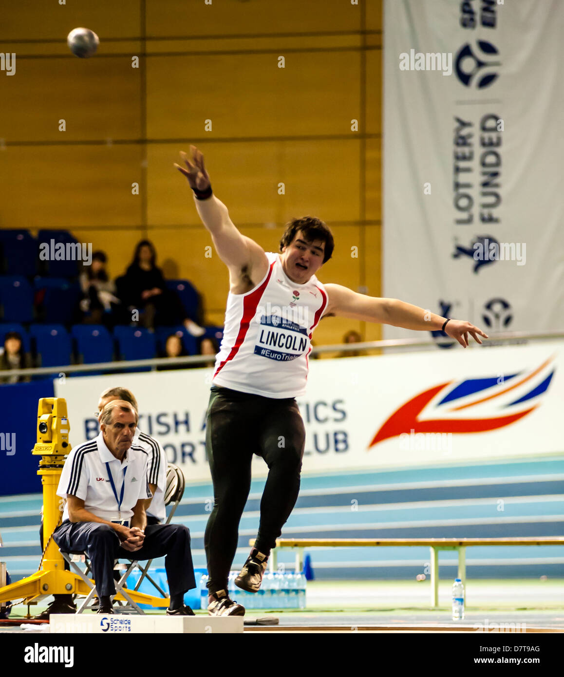 Scott lincoln shot put hi-res stock photography and images - Alamy