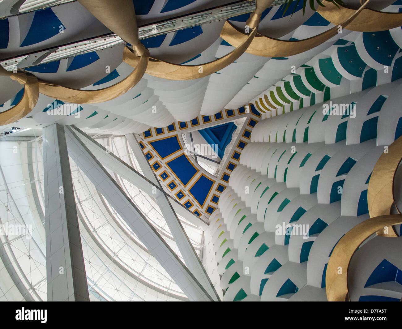 Dubai burj al arab atrium hi-res stock photography and images - Alamy