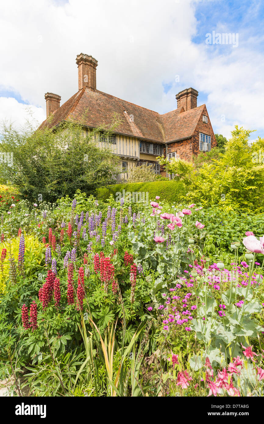 Great Dixter, Northiam, East Sussex, England - view from the long ...