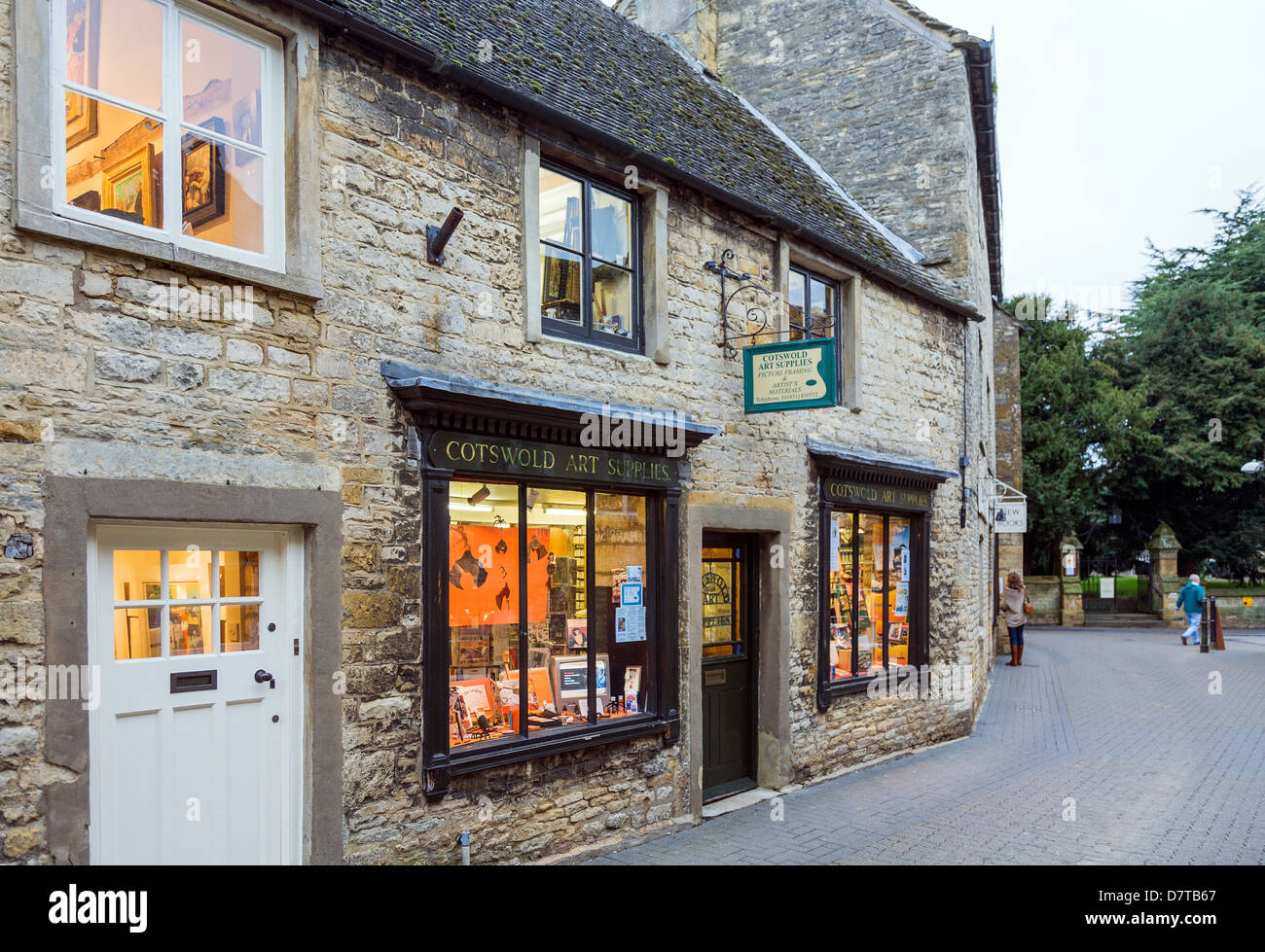 Shop windows in Stow on the Wold, Cotswolds, England Stock Photo - Alamy