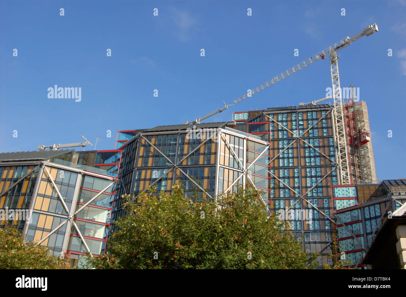 Modern office building near the South Bank in London, England Stock ...