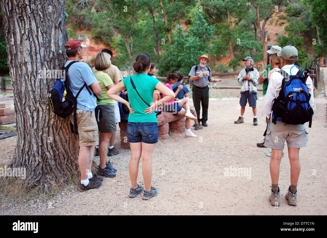 Ranger program, Zion National Park, Utah Stock Photo - Alamy
