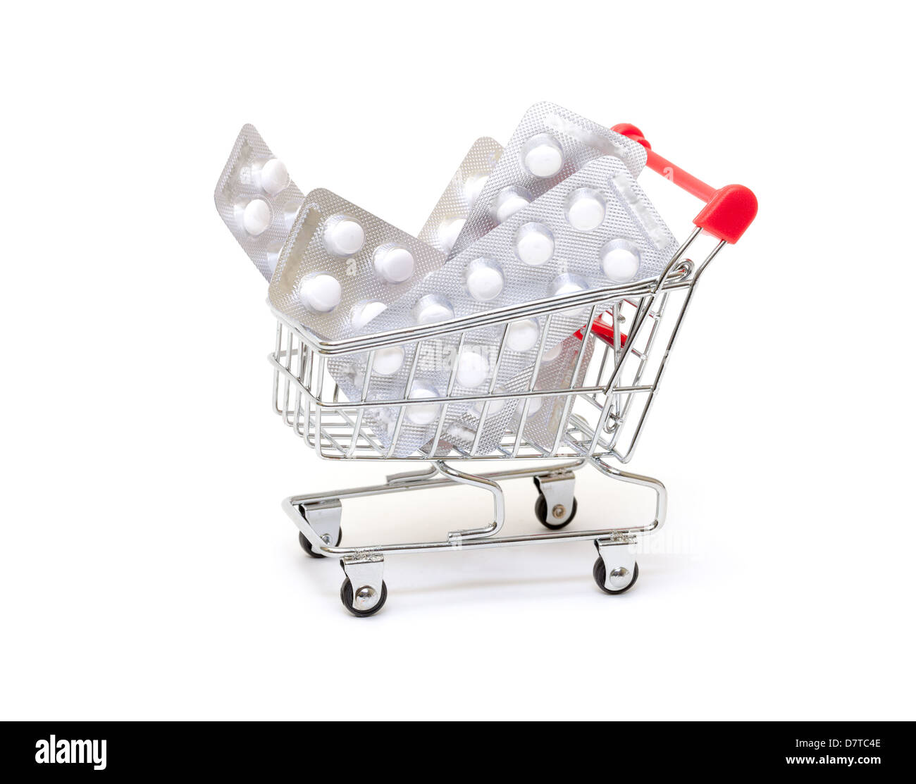 Medication pills in packs Cut Out Stock Images & Pictures - Alamy