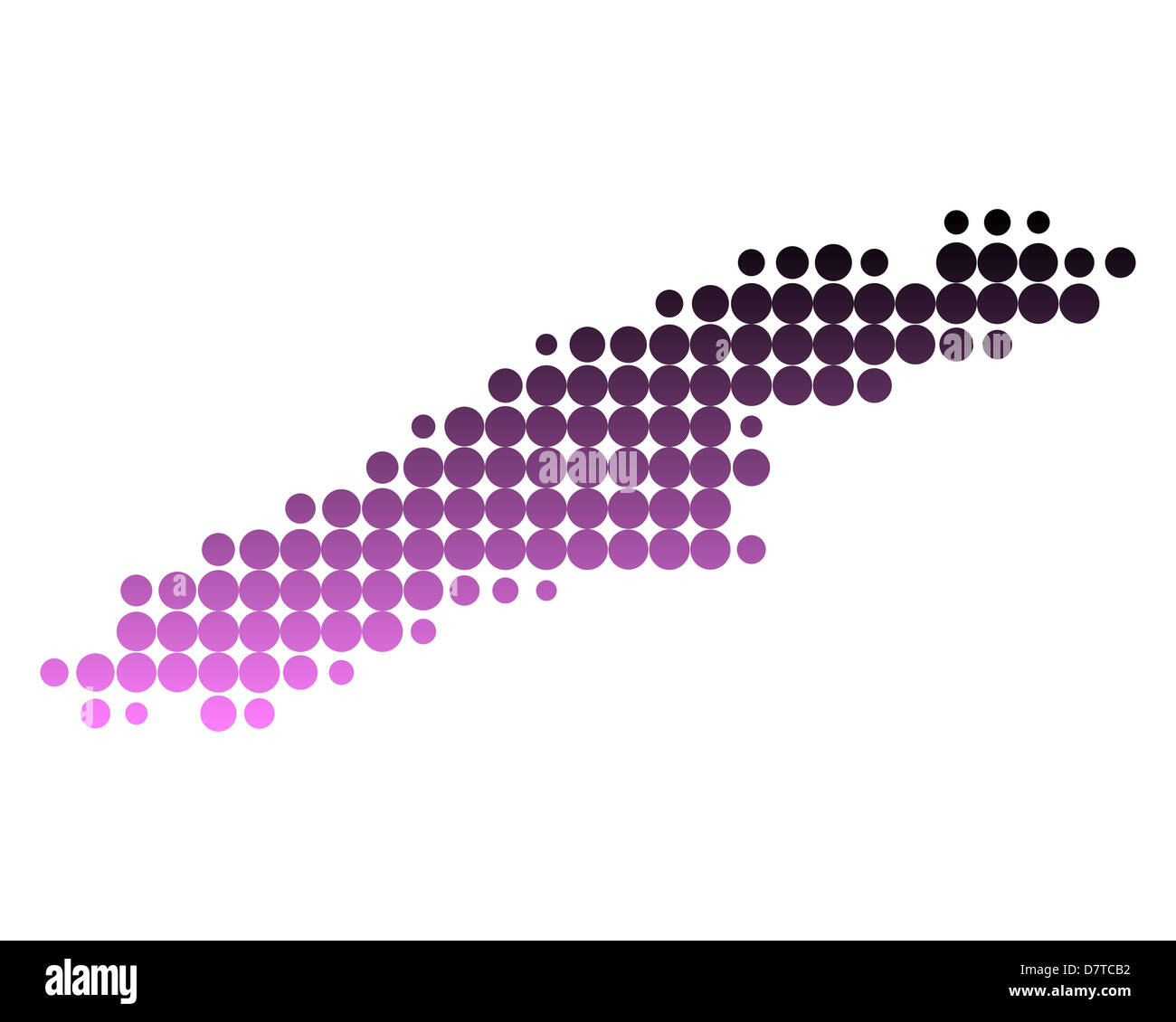 Map of Hydra Stock Photo - Alamy
