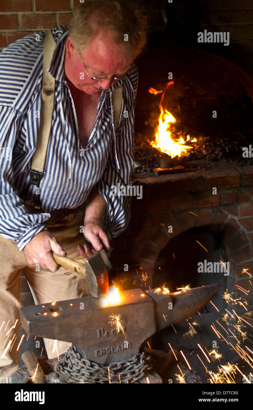 Blacksmith Reenactor High Resolution Stock Photography and Images - Alamy