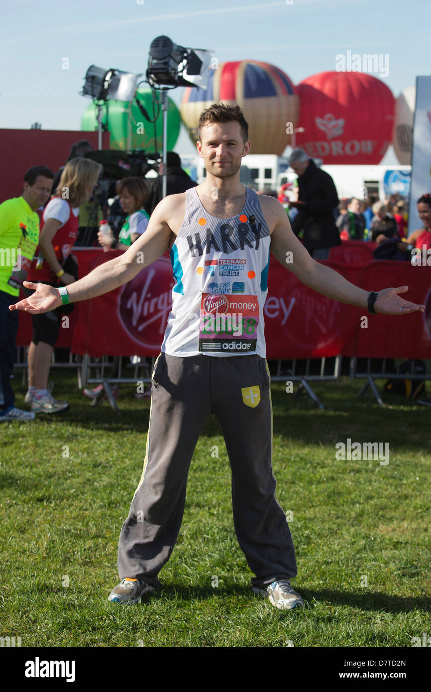 Harry Judd of McFly. Celebrity Runners at a photocall before the start ...