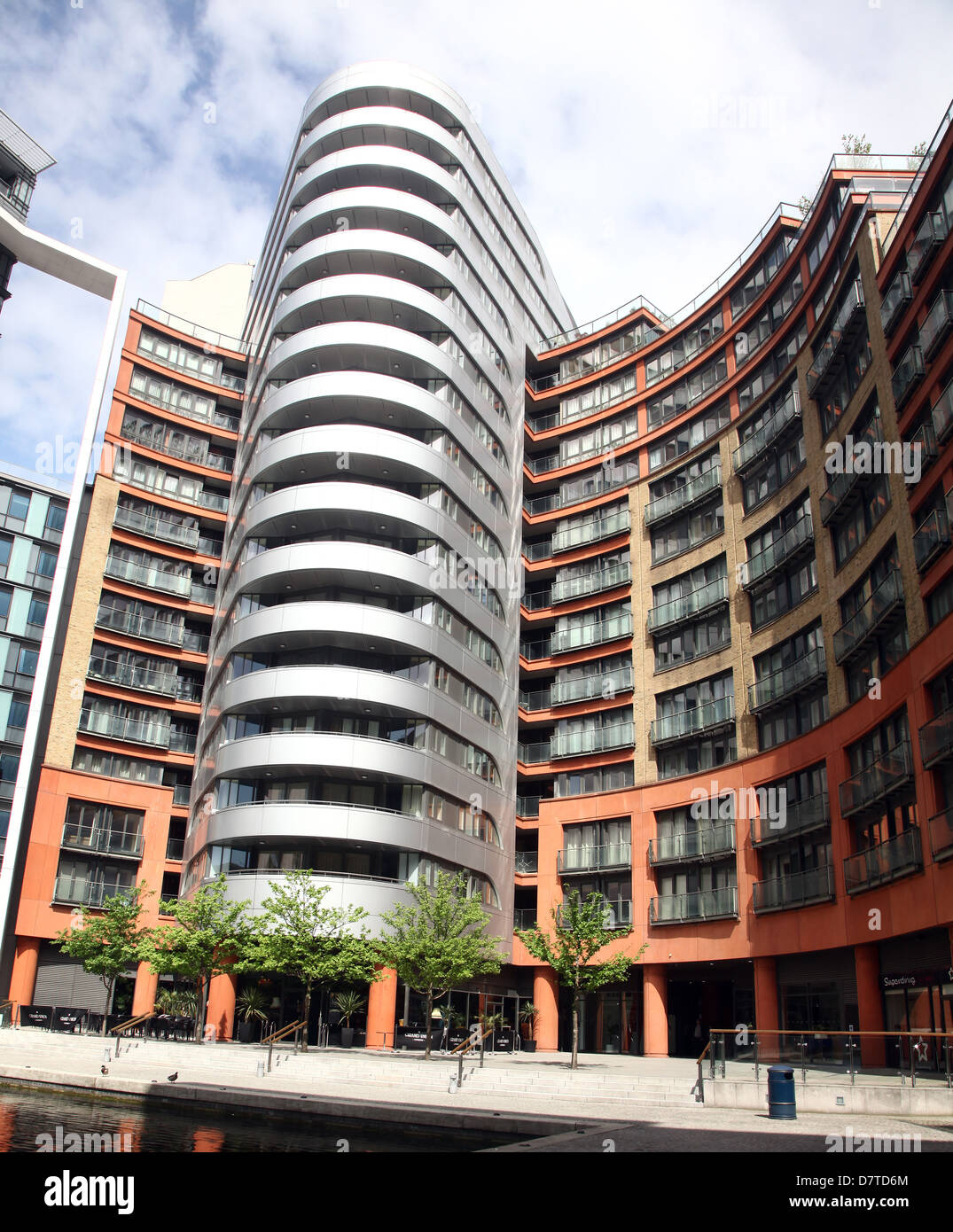 Modern hi-tech office building in Paddington, London, May 2013 Stock ...