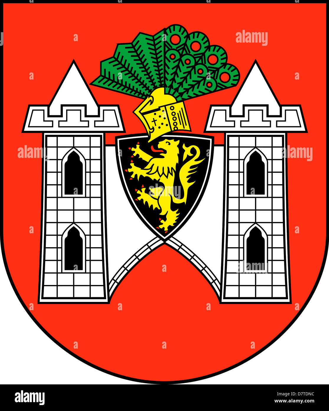 Coat of arms of the German city Plauen in Saxony | Coat of arms, Name ...