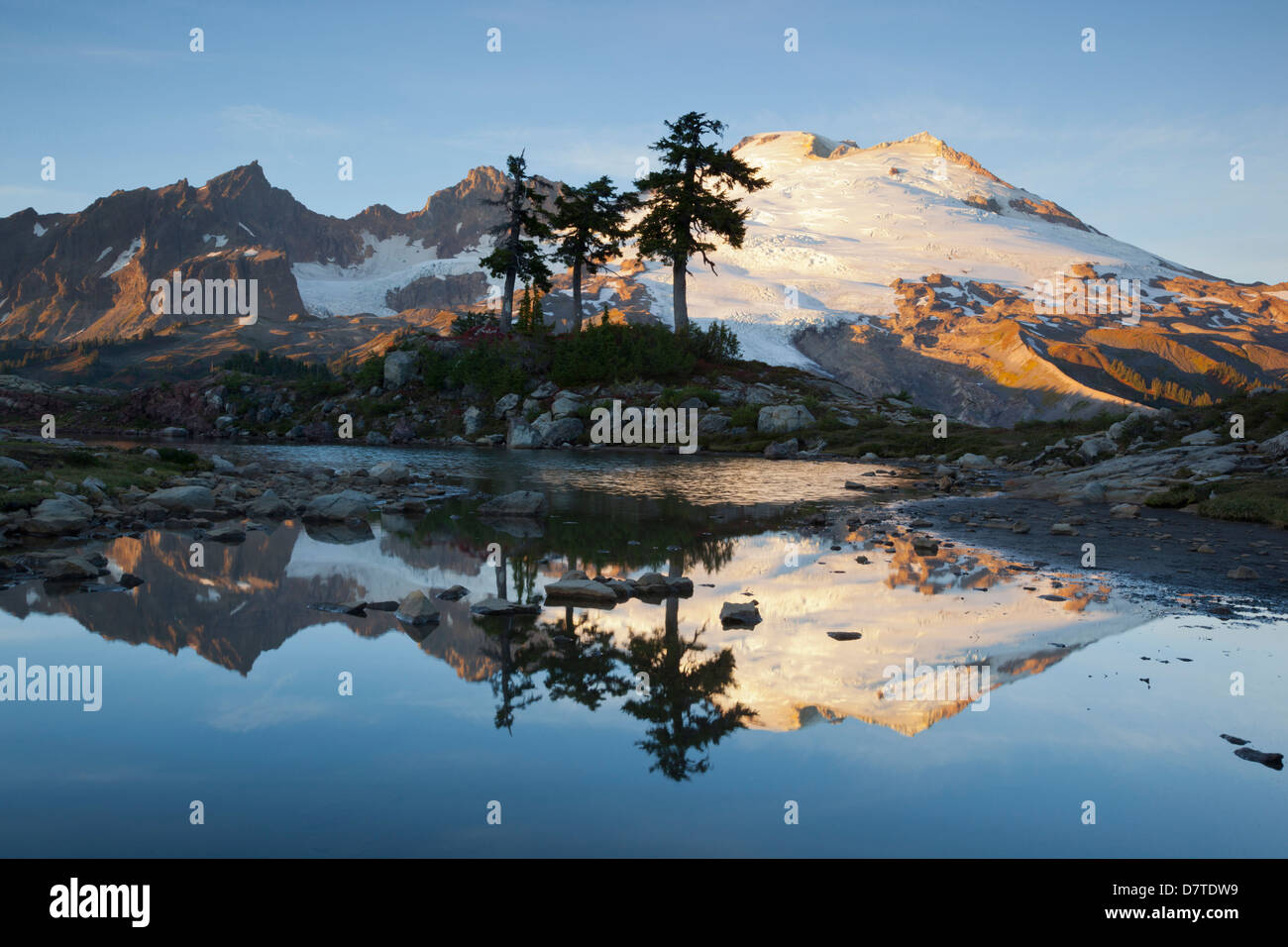 USA, Washington State, Mount Baker National Recreation Area, Park Butte ...