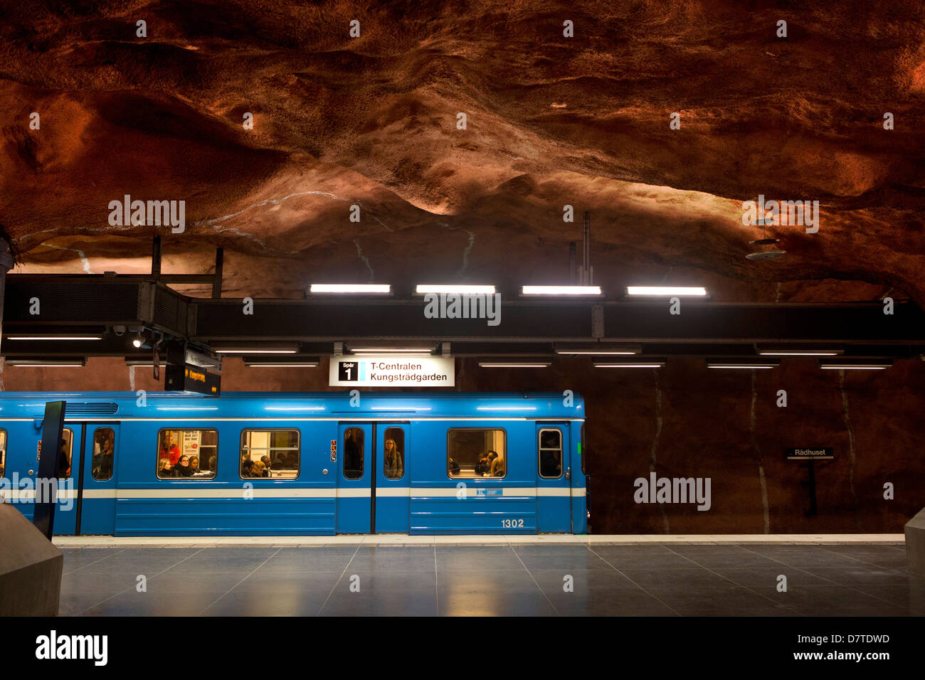 Stockholm's Metro stations. (Swedish: Stockholm's tunnelbana.) Sweden ...