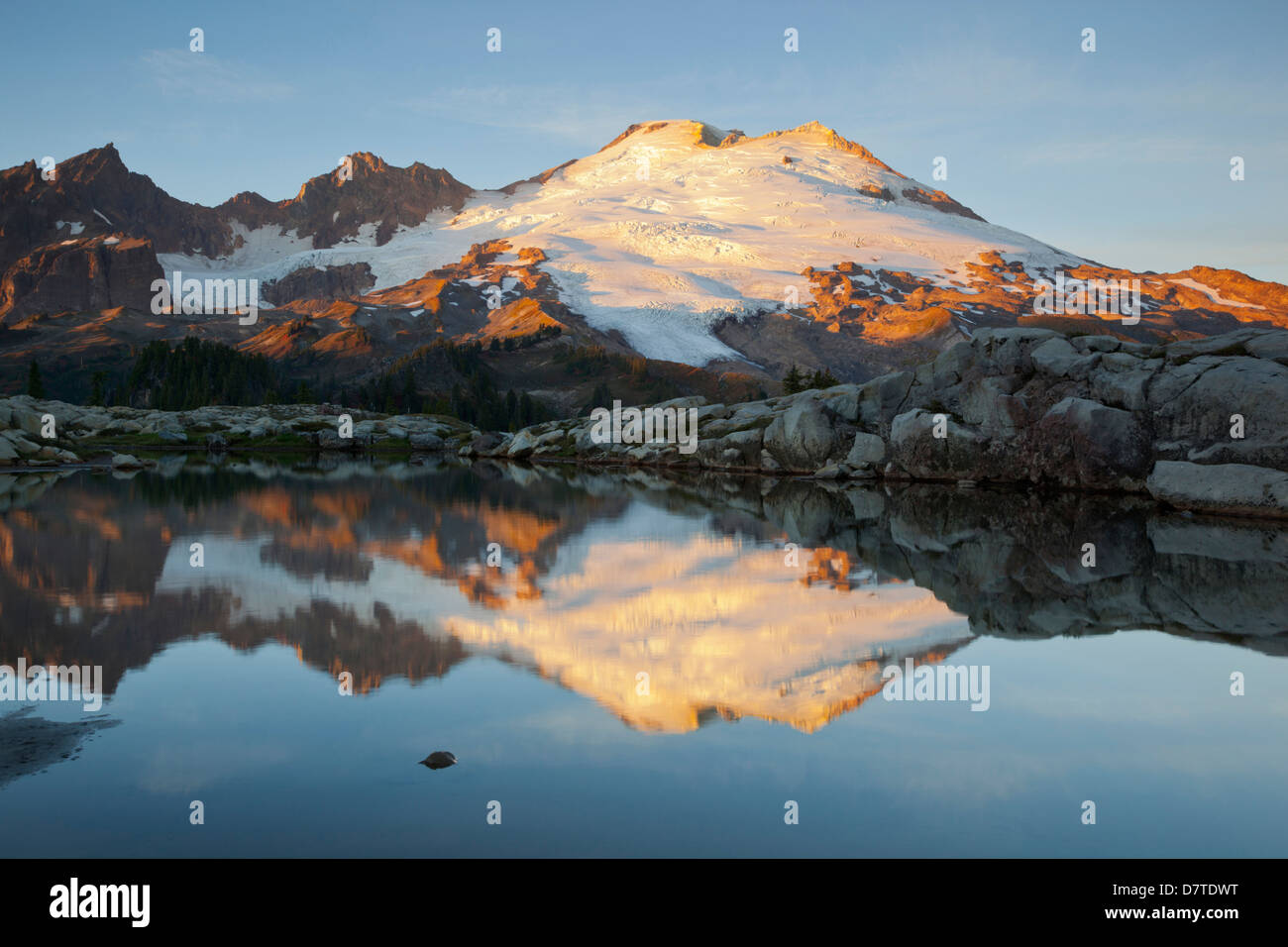 USA, Washington State, Mount Baker National Recreation Area, Park Butte ...